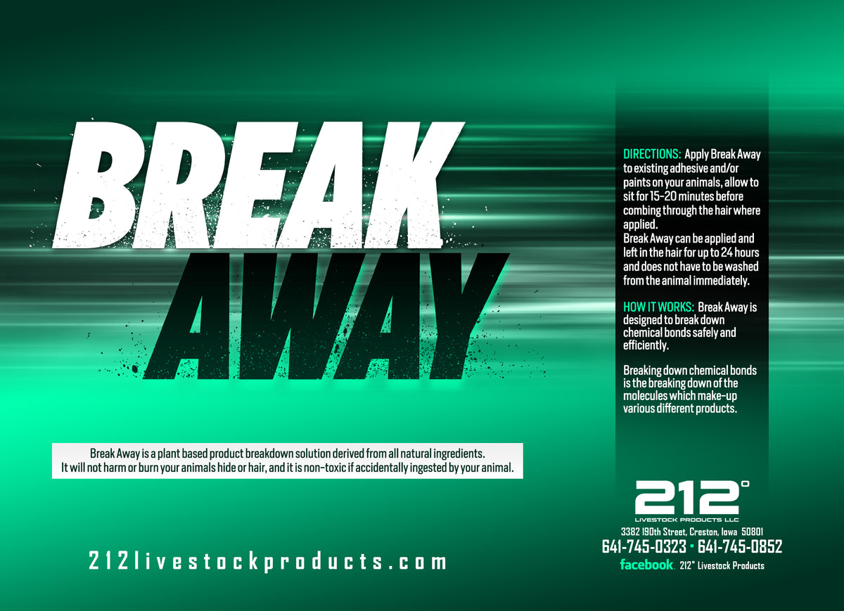 Break Away Spray – 212° Livestock Products
